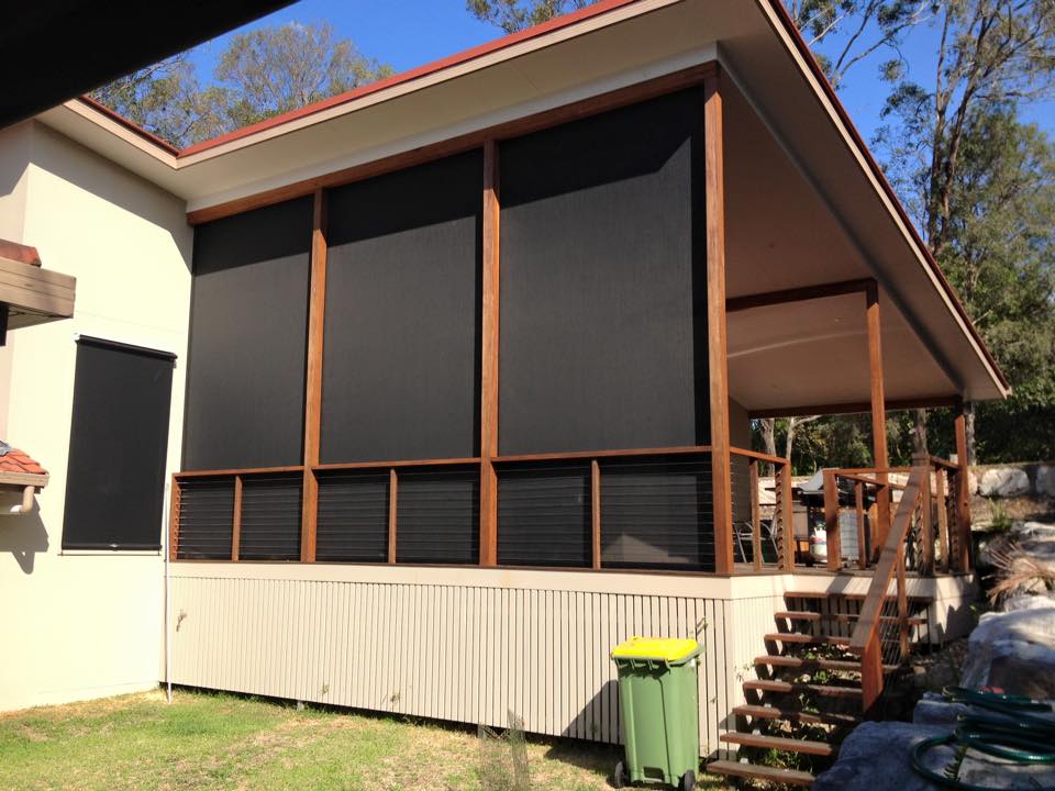 Qld heavy duty commercial channel blinds - Qld Shade