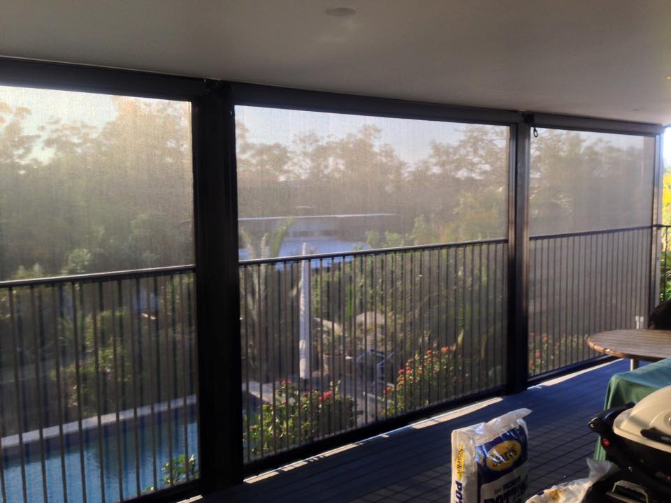 Qld heavy duty commercial channel blinds - Qld Shade