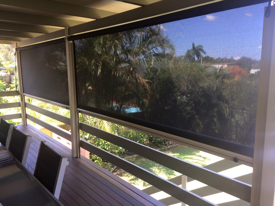 Qld heavy duty commercial channel blinds - Qld Shade