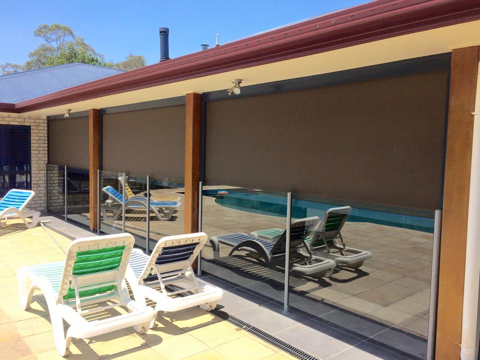Qld heavy duty commercial channel blinds - Qld Shade