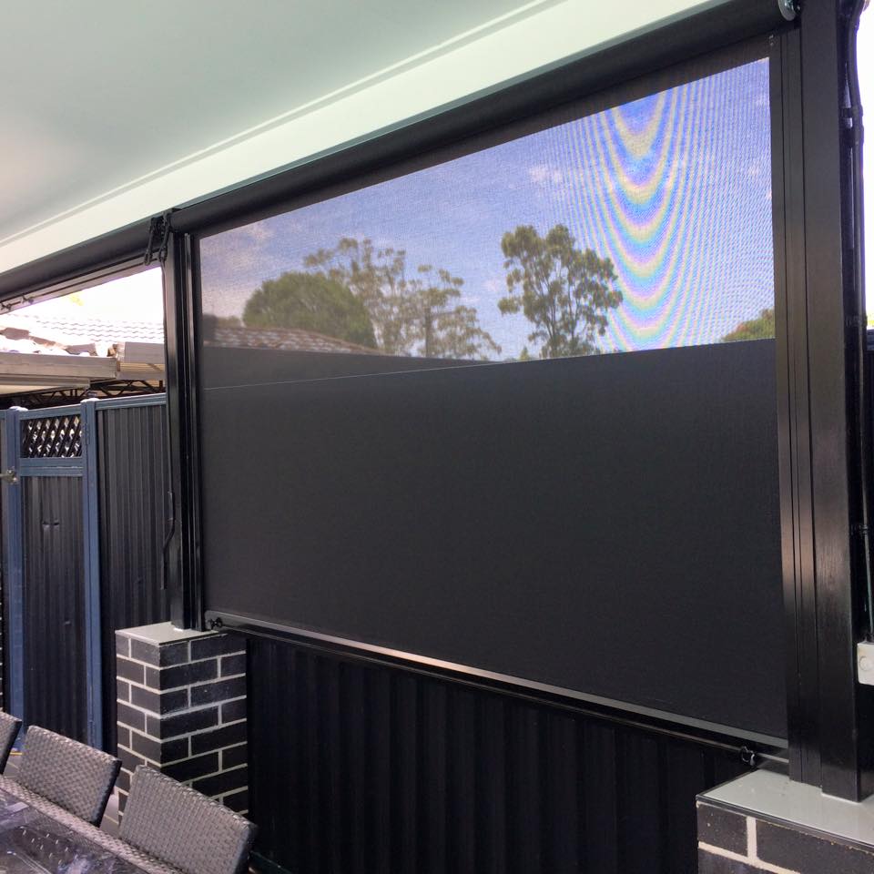 Qld heavy duty commercial channel blinds - Qld Shade