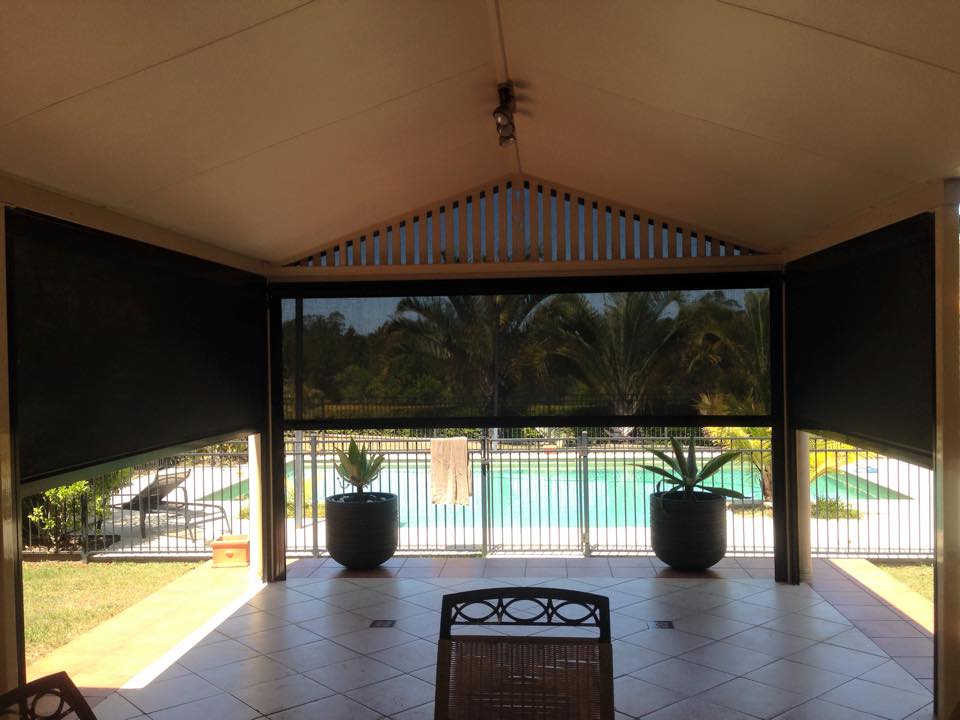 Qld heavy duty commercial channel blinds - Qld Shade