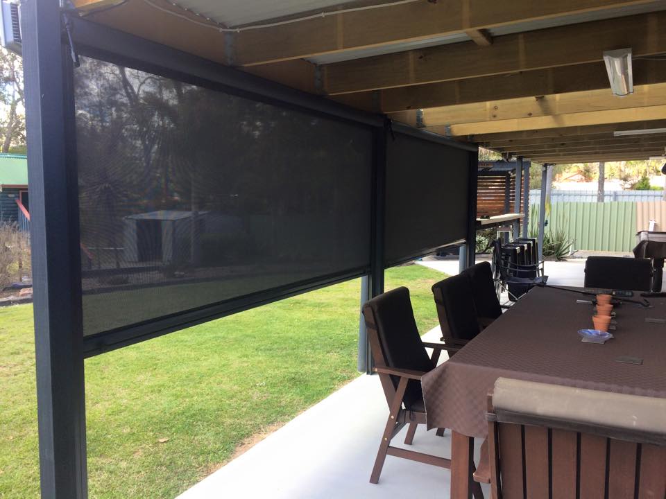 Qld heavy duty commercial channel blinds - Qld Shade