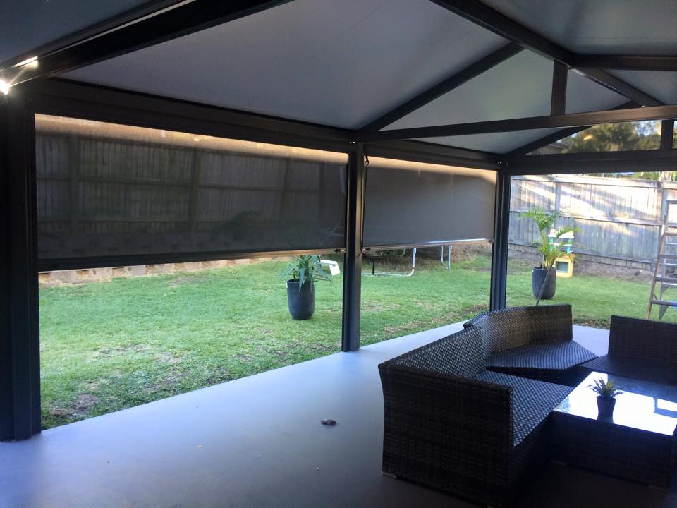 Qld heavy duty commercial channel blinds - Qld Shade