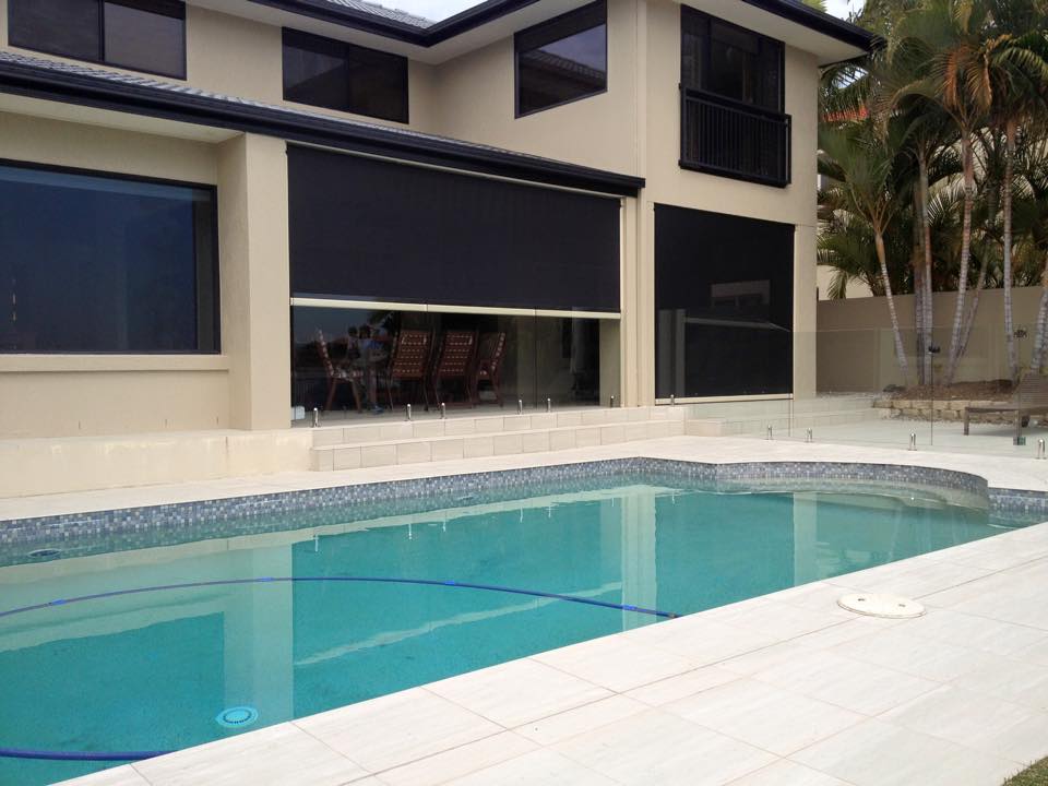 Qld heavy duty commercial channel blinds - Qld Shade