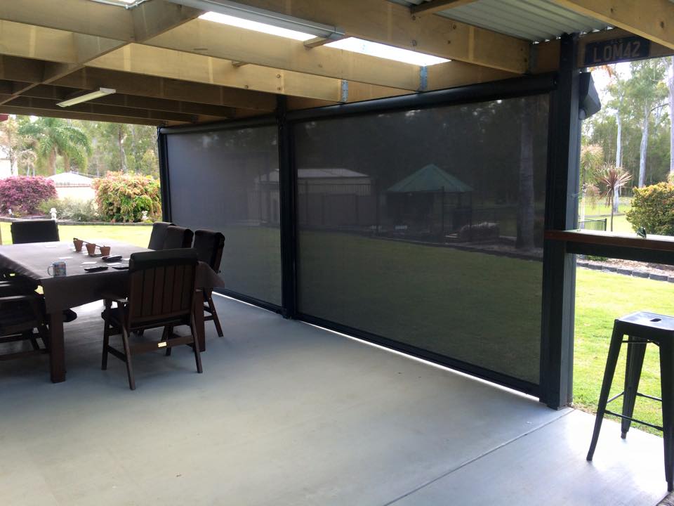 Qld heavy duty commercial channel blinds - Qld Shade